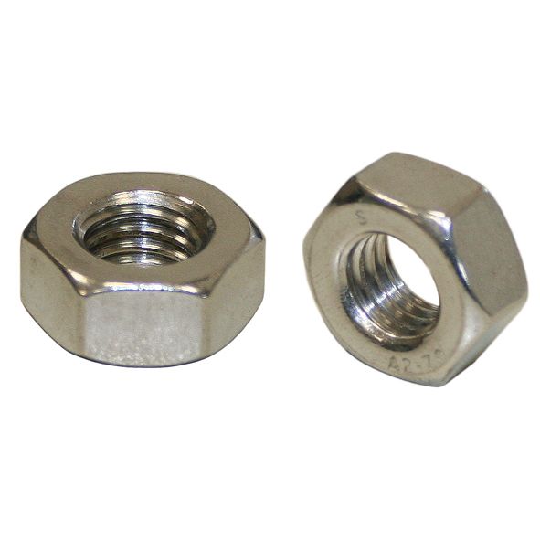 Sechskantmuttern DIN 934 M10 V2A | M10 | 50 Stk. | DIN934M10